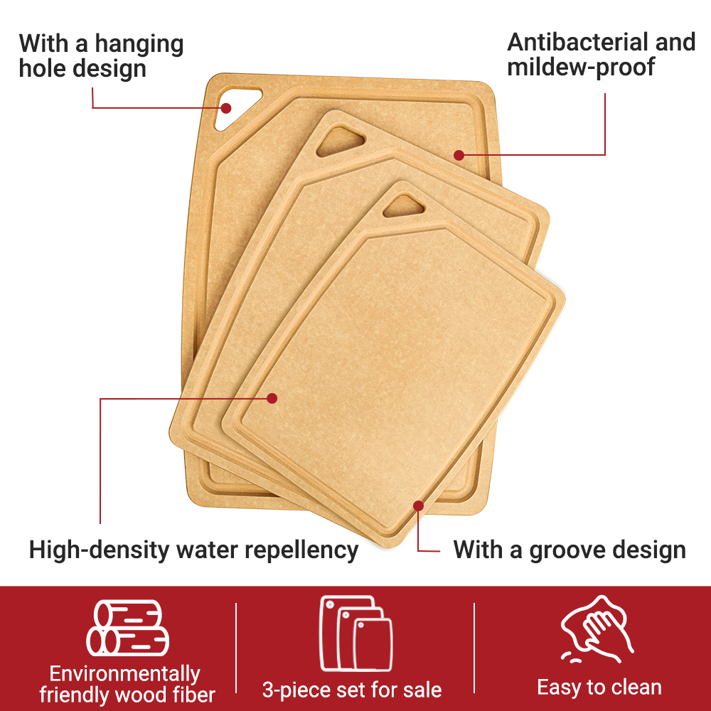 Natural Paper - Composite Chopping Board: Luxury, Plástico - Free, with ...